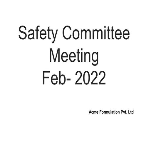 Safety Committee meeting - Copy.pptx