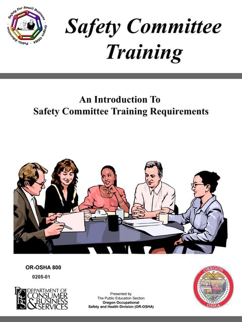 Safety commitee meeting | PPT