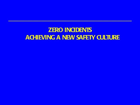 7 Keys For Creating A Safety Culture Ppt