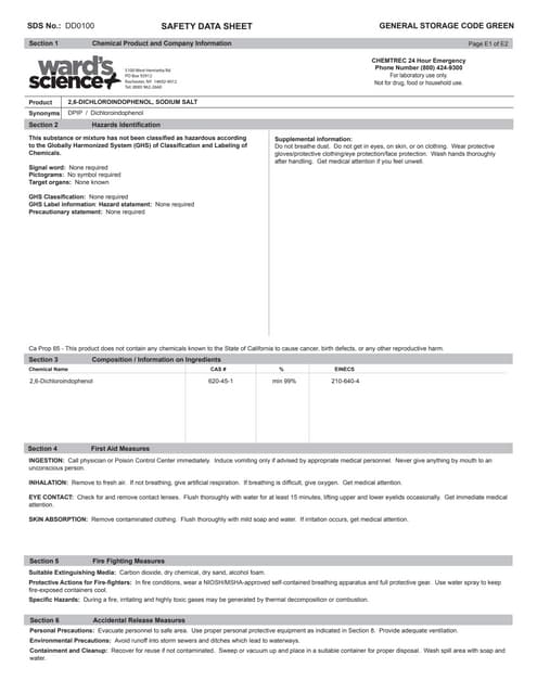 Eco Clean MSDS | PDF