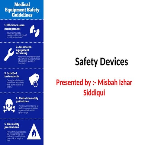 safety Devices and their uses in hospitals.pptx
