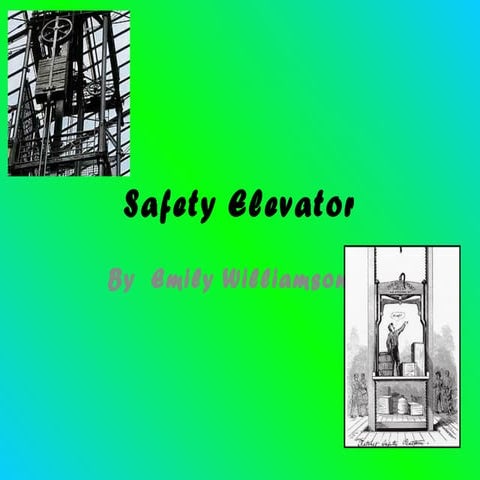 Safety Elevator | PPT