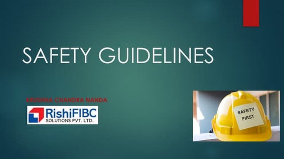 Shop floor safety | PDF