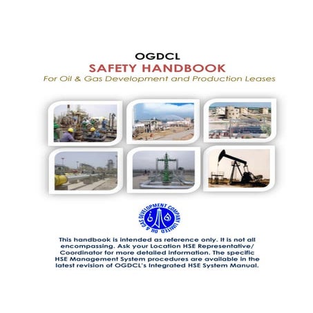 OGDCL Safety Handbook For Oil & Gas Development & Production Leases (D&PLs) | PDF