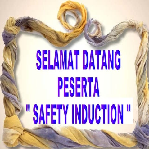 Safety Induction Ppt