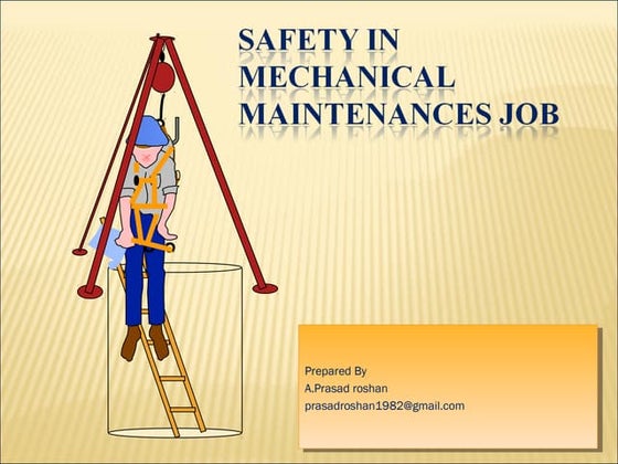15 workshop safety rules | PPTX