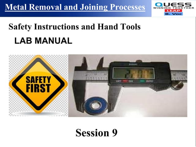 Lesson 4 Maintain Hand tools, Equipment and Paraphernalia | PPTX