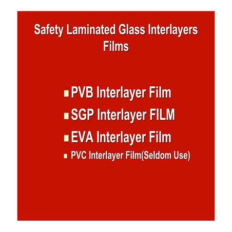Safety laminated glass interlayer eva interlayer fim, pvb interlayer ...