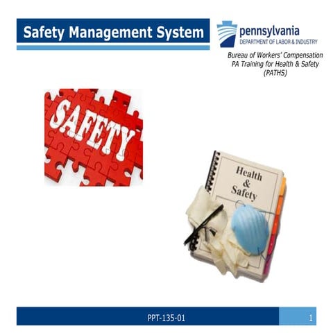 Safety Management System for a better life | PPTX