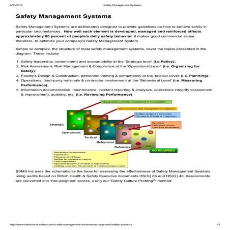 Safety management systems | PDF