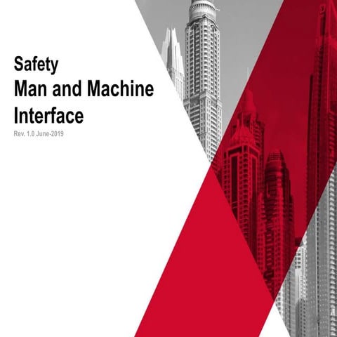 Safety man and machine presentation | PPTX