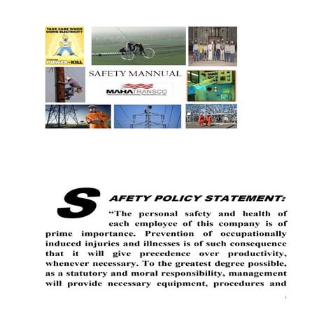 Safety+manual | PDF