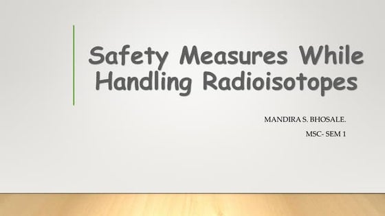 Uses of radioisotopes | PDF