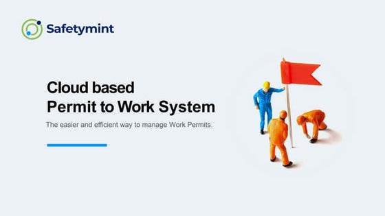 ePTW -Permit To Work Software -Tech EHS Solution | PPT