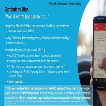 Safety Moment - Optimism Bias.pptx