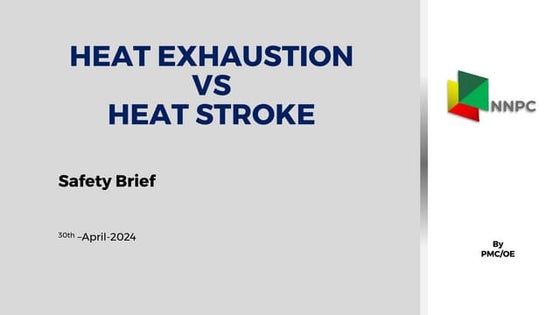 Heat Stress Awareness | PPTX