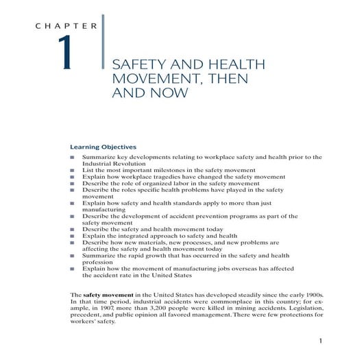 Safety movement | PDF