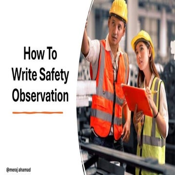 How to write Safety Observation Report.pdf