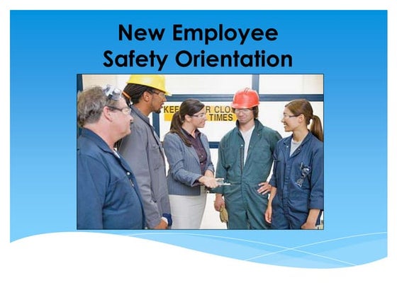 New Employee Safety Orientation | PPT