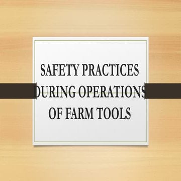 Safety procedures in using hand tools and equipment | PPTX
