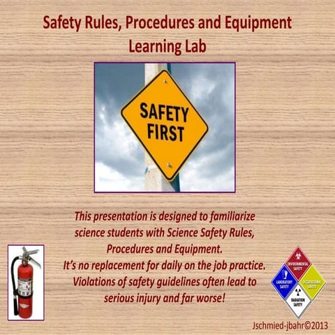Safety procedures | PPTX