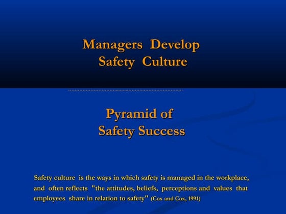 Safety Pyramid | PPT