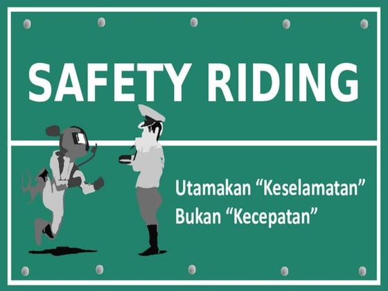 Materi safety riding | PDF