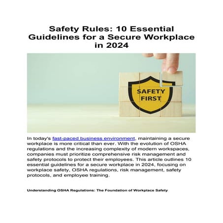 Safety Rules 10 Essential Guidelines for a Secure Workplace in 2024.pdf