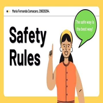 Safety Rules | PPT