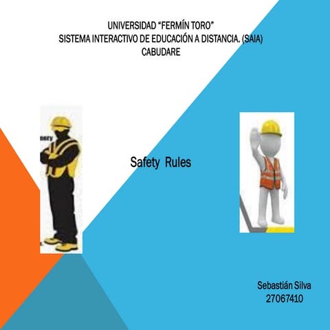 Safety rules | PDF
