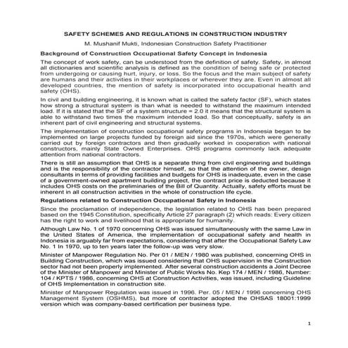 Occupational safety and health management in Afghanistan. | PDF