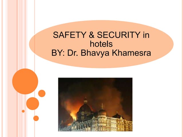 Safety & security | PPT
