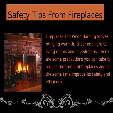 Safety Tips From Fireplaces | PPT