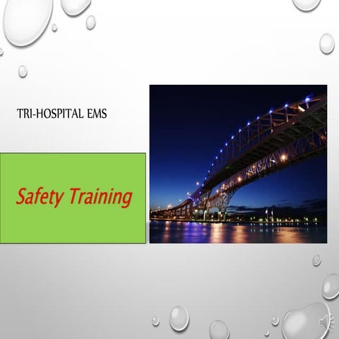 Safety training 2018 | PPTX