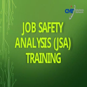 SAFETY TRAINING JSA (ANALISA BAHAYA).pptx