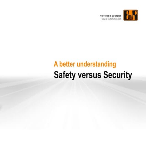 Safety versus security | PDF