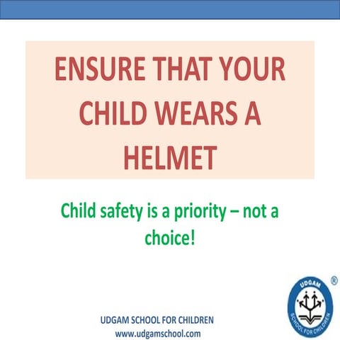Safety with helmets | PPT