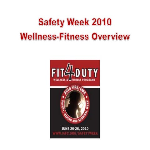 Health Safety Wellness | PPT
