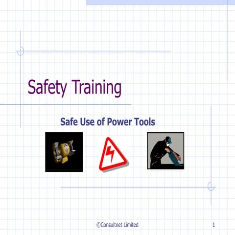 Safe use of power tools | PPT