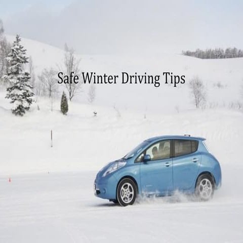 Winter Driving Tips | PDF