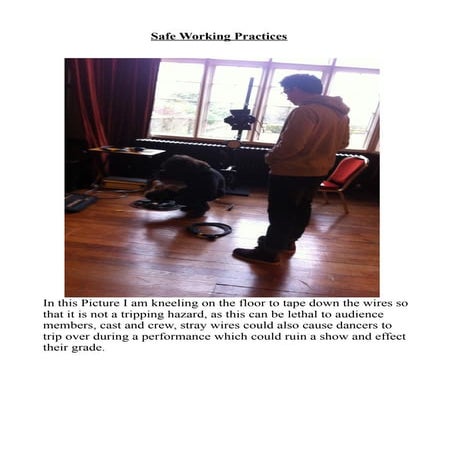 Safe working practices | PDF