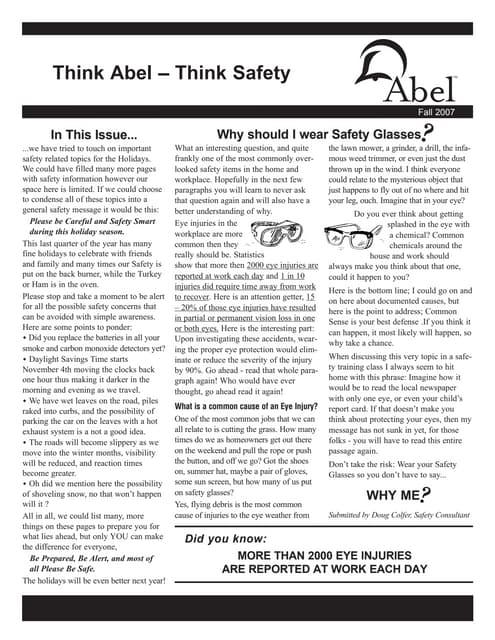 Safety gram 11 11 spring safety tips | PDF