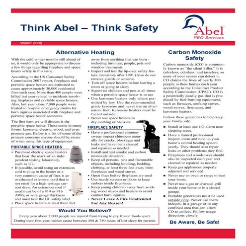 Winter Safety | PDF