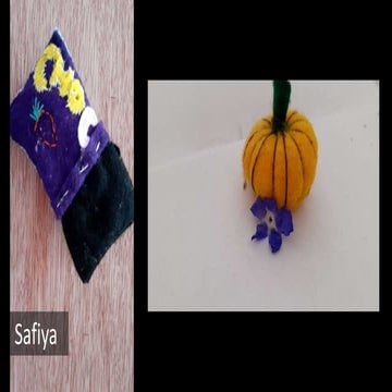 Safyia | Craft & Textiles | PPT