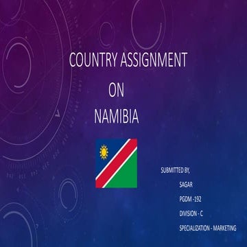 Namibian presentation | PPTX