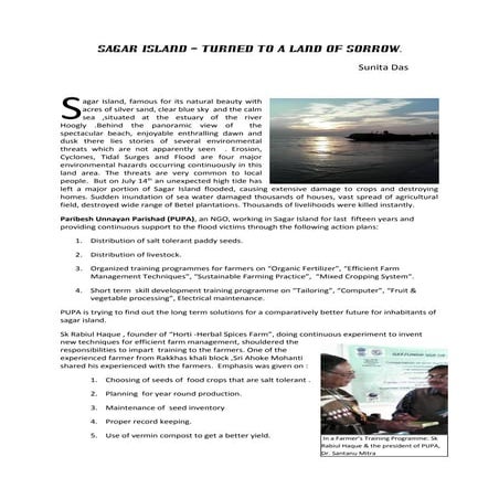 Sagar island | PDF
