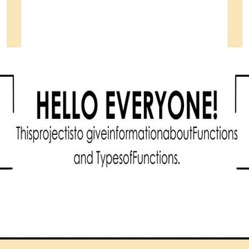 this is the ppt based on types of function and types of function | PDF