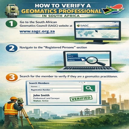 How to Verify a Registered Geomatics Professional on the SAGC Website ...