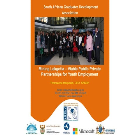 Sagda comprehensive profile and milestones for fet colleges by ...