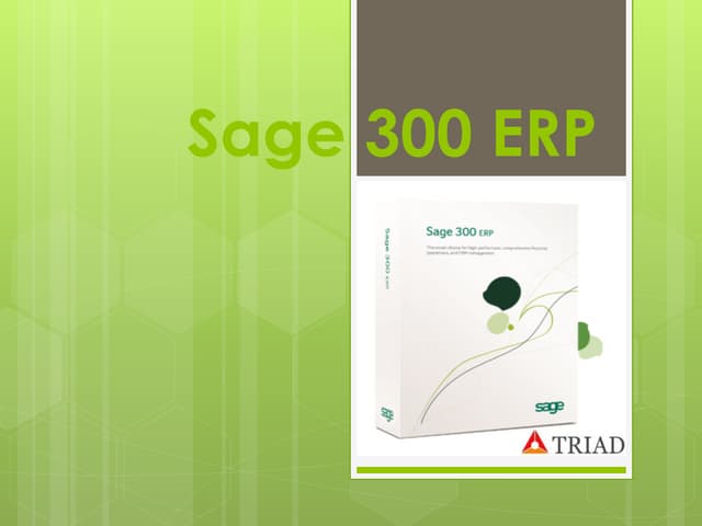 Difference between sage erp 300 standard and sage erp 300 advanced ...